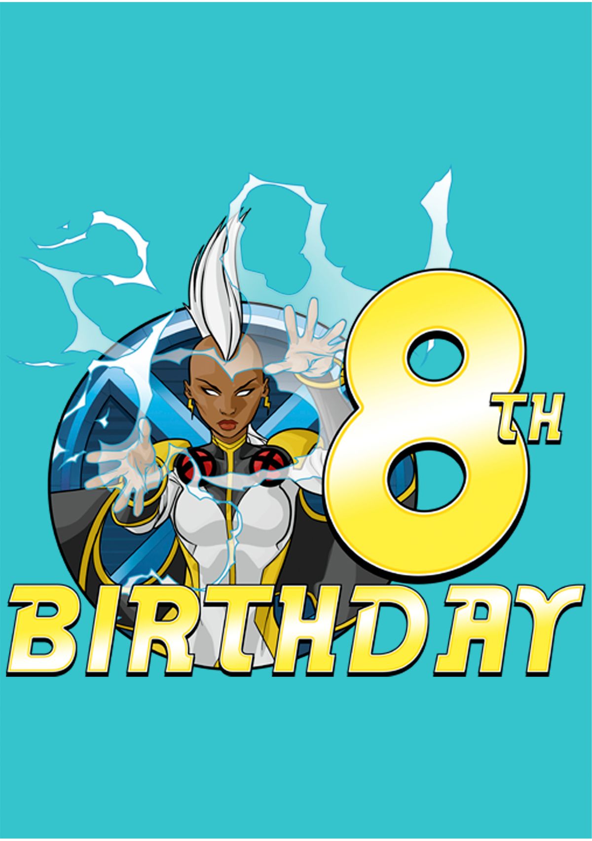 Marvel Girls 46x Marvel Storms 8th Birthday Graphic Top | Belk