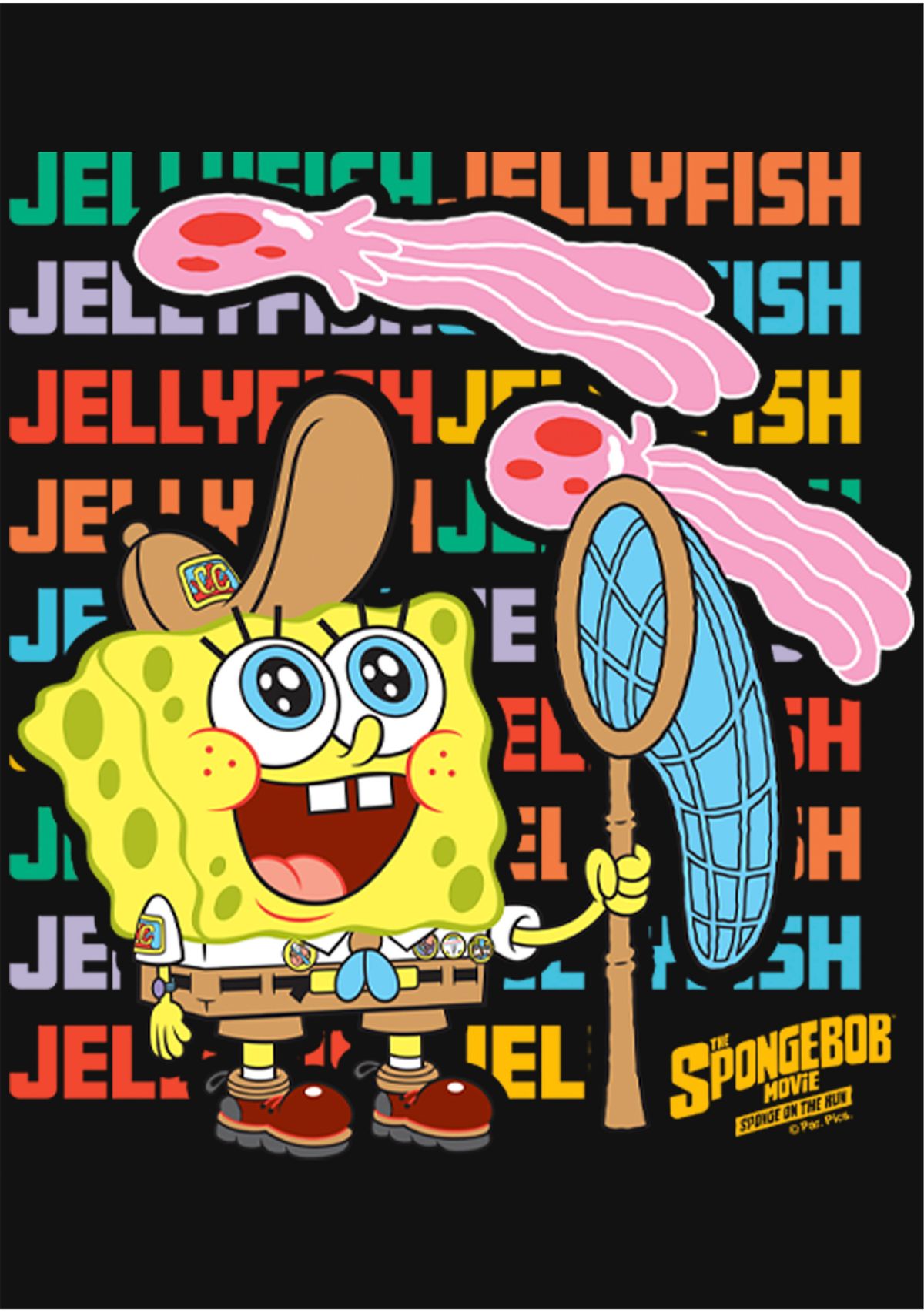 FIFA Girls 46x Spongebob Movie Jellyfishing Stack Graphic Top | Belk