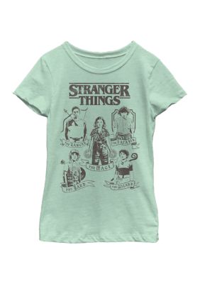 Stranger Things Girls 4-6x DnD Classes Top | Belk
