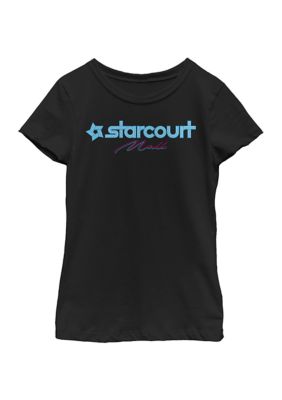 Stranger Things Girls 4-6x Starcourt Logo Top | belk