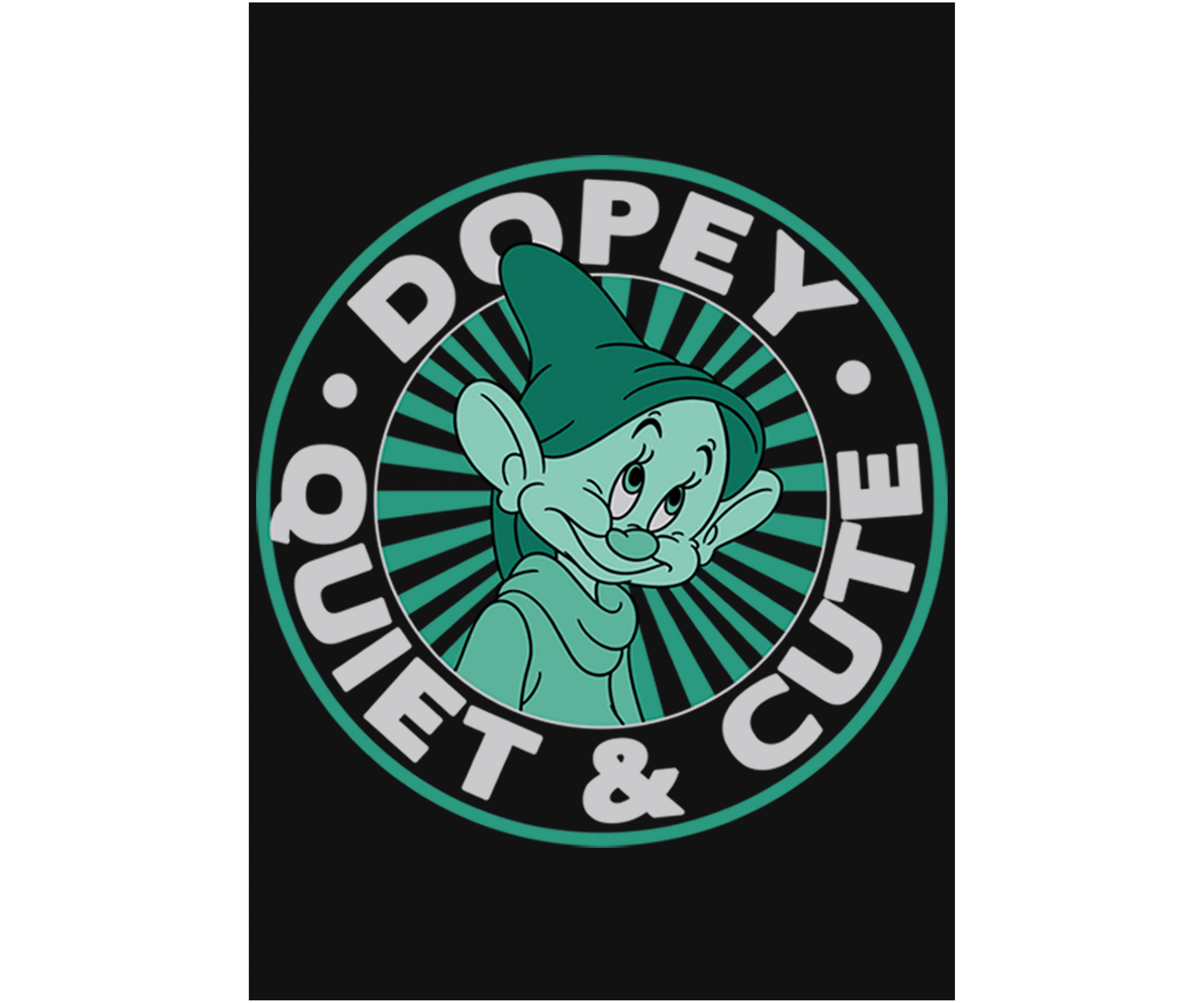 Disney® Princess Girls 46x Disney Princess About Dopey Round Graphic ...