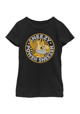 Disney® Princess Girls 46x Disney Princess About Sneezy Round Graphic ...