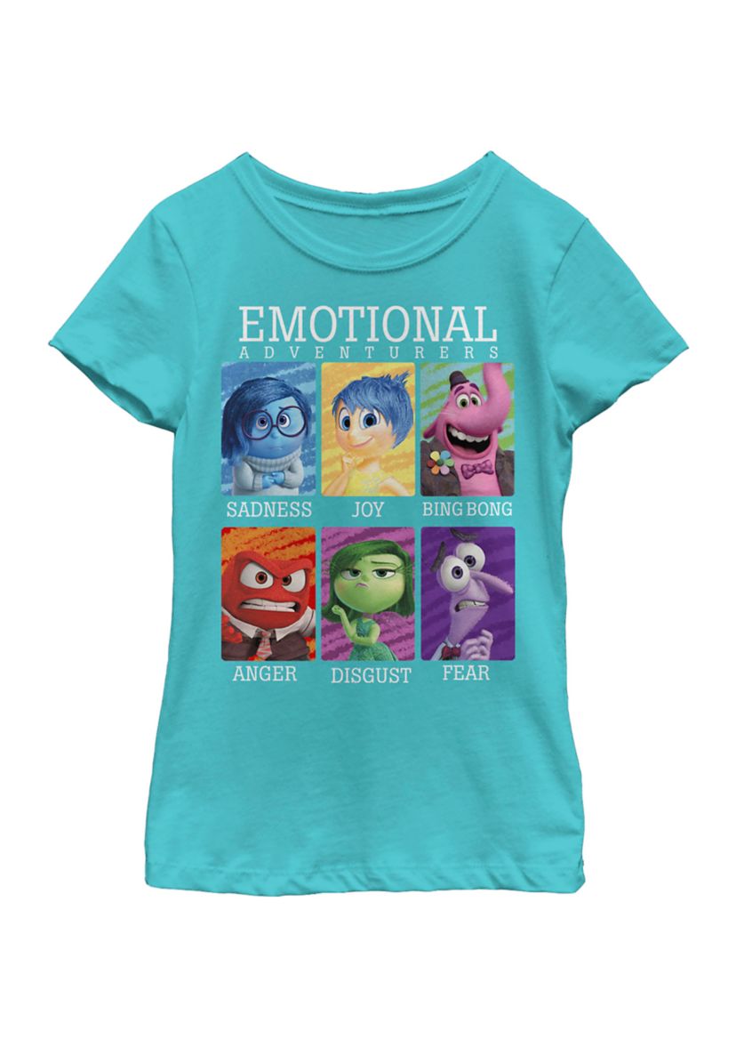 Inside Out Girls 4-6x Yearbook Graphic T-Shirt | Belk
