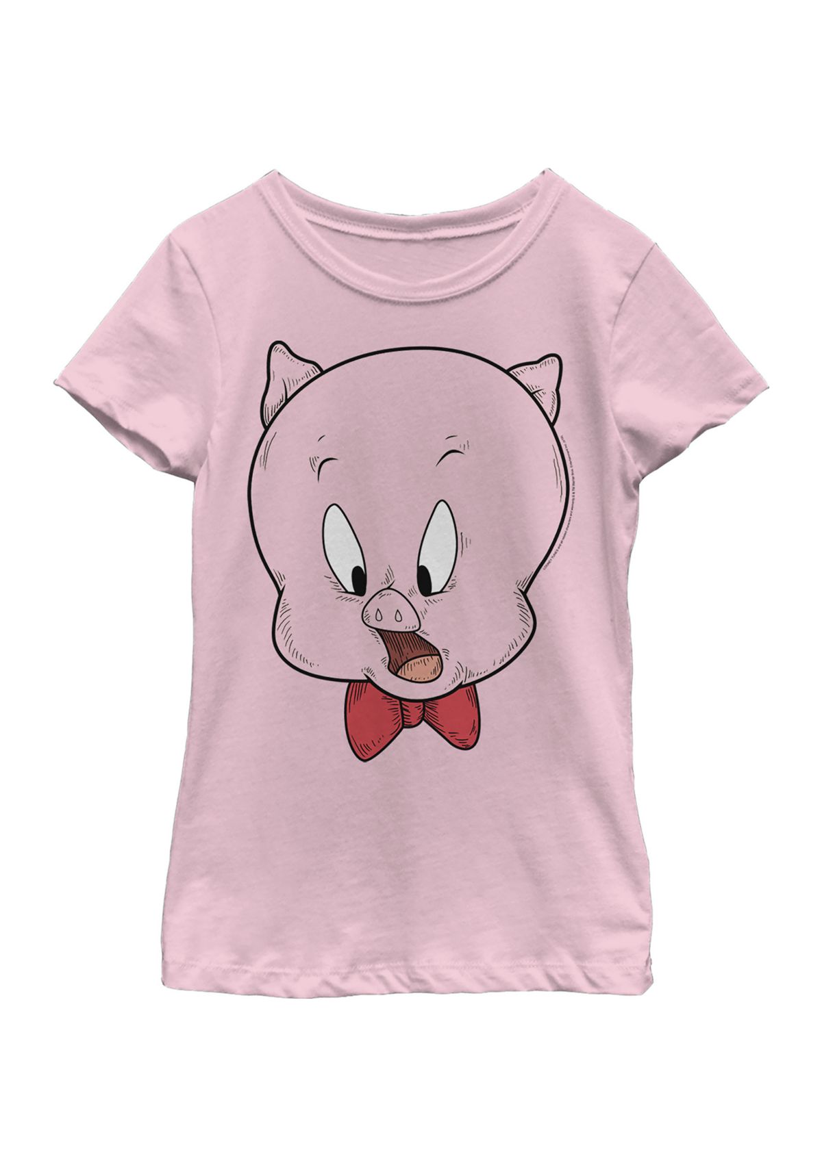 Looney Tunes Girls 4-6x Porky Pig Face Graphic T-Shirt | Belk