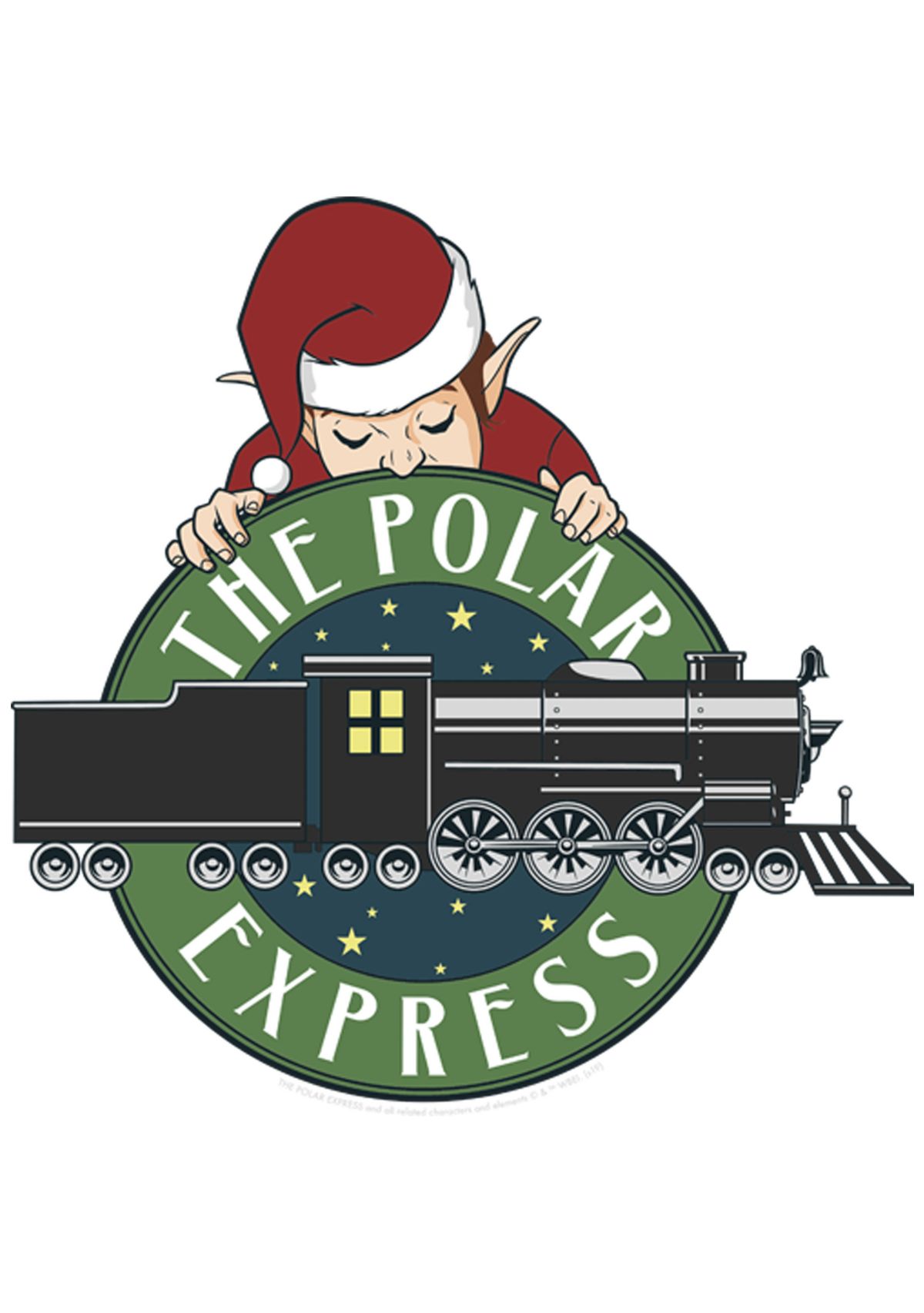 Polar Express Girls 4-6x Polar Elf Badge Top | Belk
