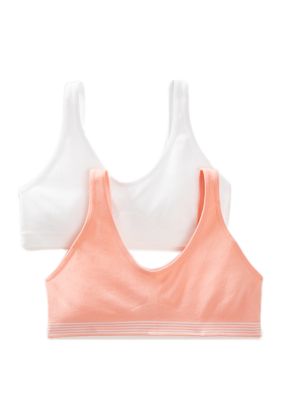 Hanes® Girls 7-16 2 Pack Bra | belk
