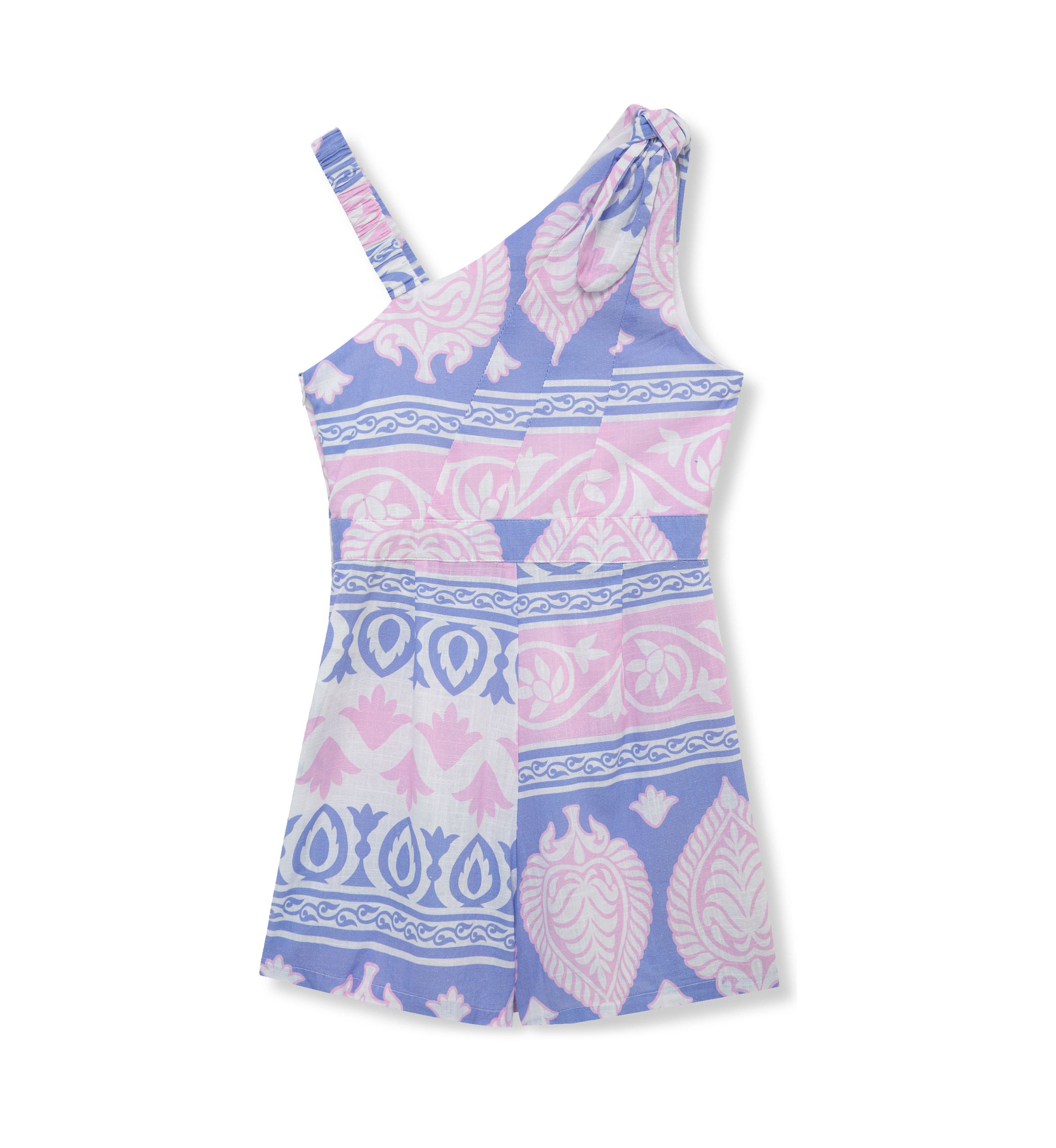 Habitual Girls 7-16 Asymmetrical Printed Romper | Belk