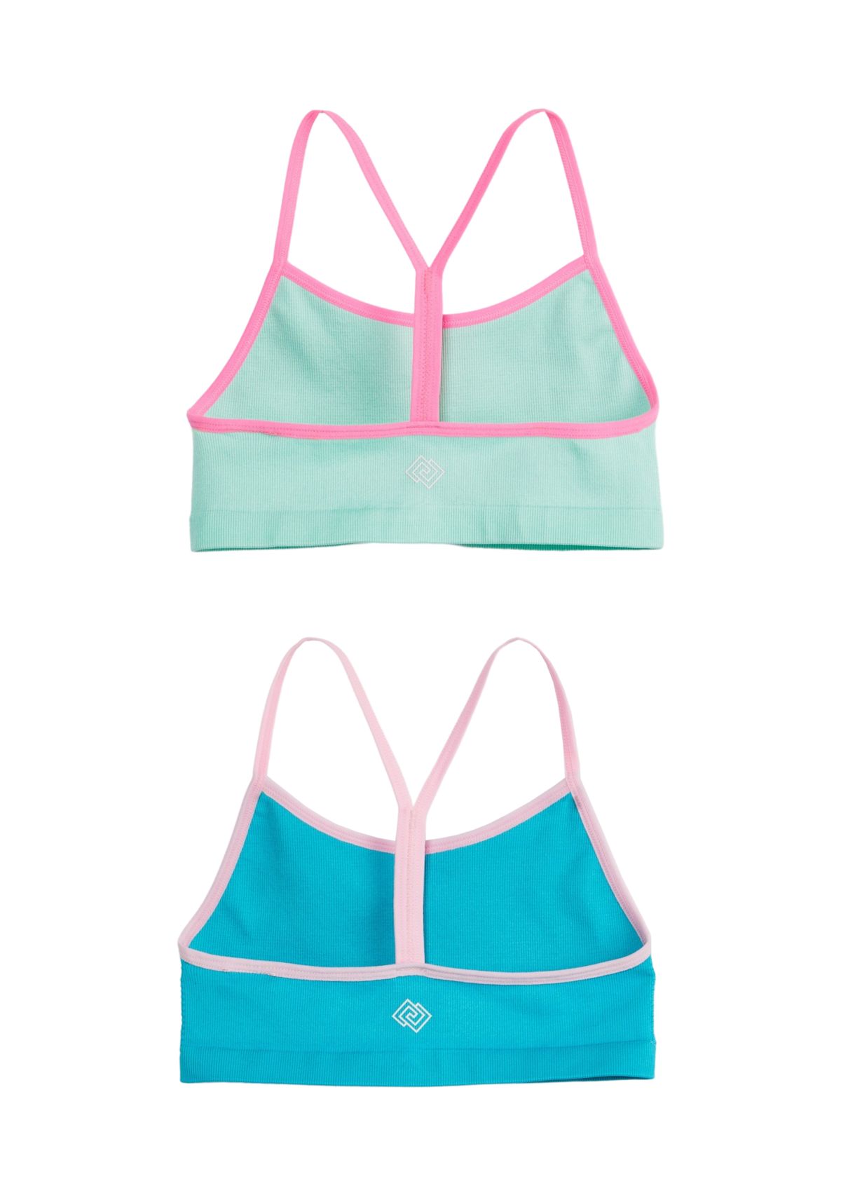ZELOS Girls 7-16 2 Pack of Ribbed Training Bras | Belk
