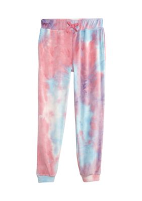 ZELOS Girls 7-16 Tie Dye Velour Joggers | belk
