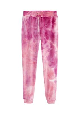 ZELOS Girls 7-16 Tie Dye Velour Joggers | belk