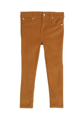 Crown & Ivy™ Girls 4-6x Corduroy 5 Pocket Full Length Pants | Belk