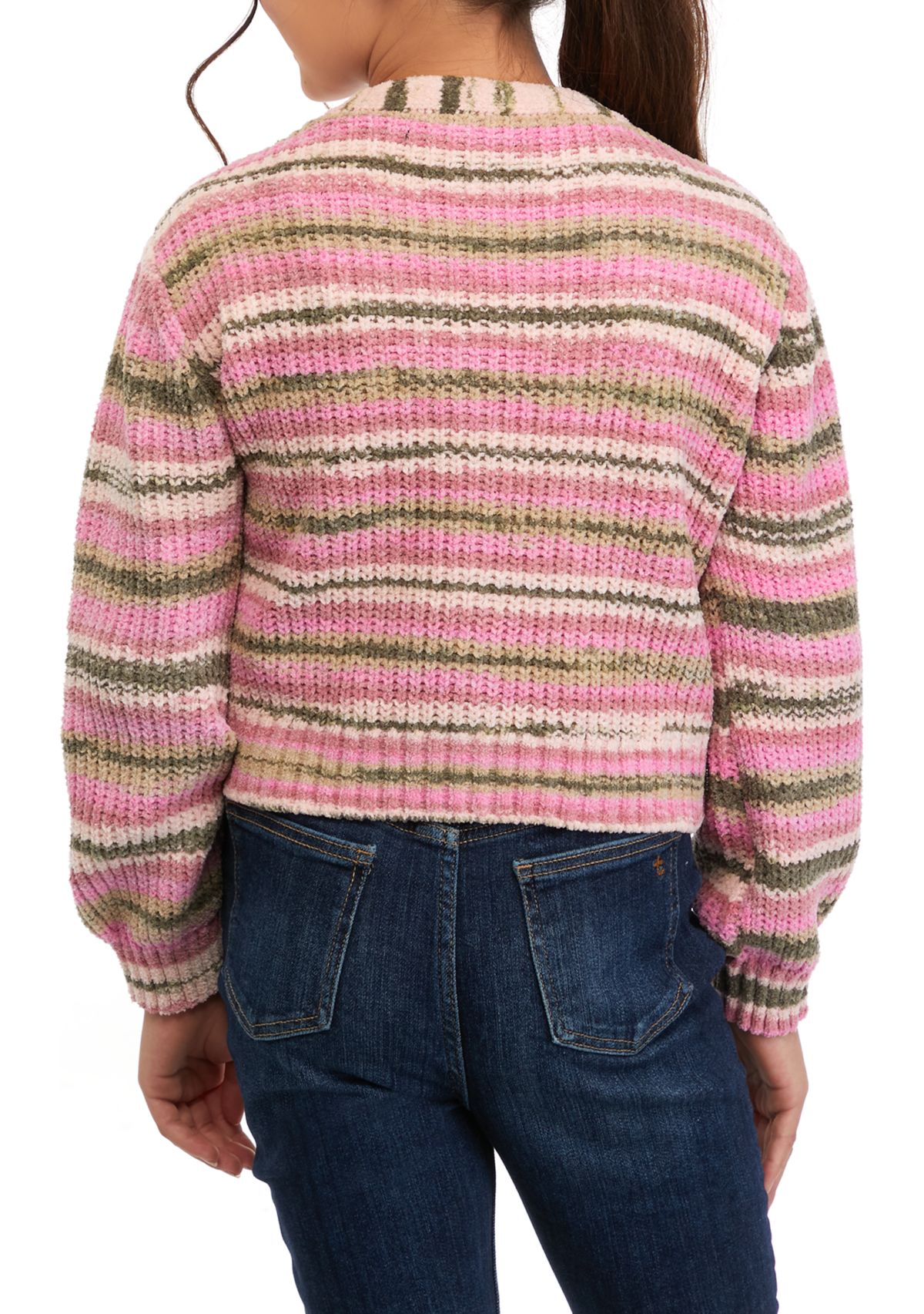 Derek Heart Girl Girls 7-16 Oversized Cardigan | Belk