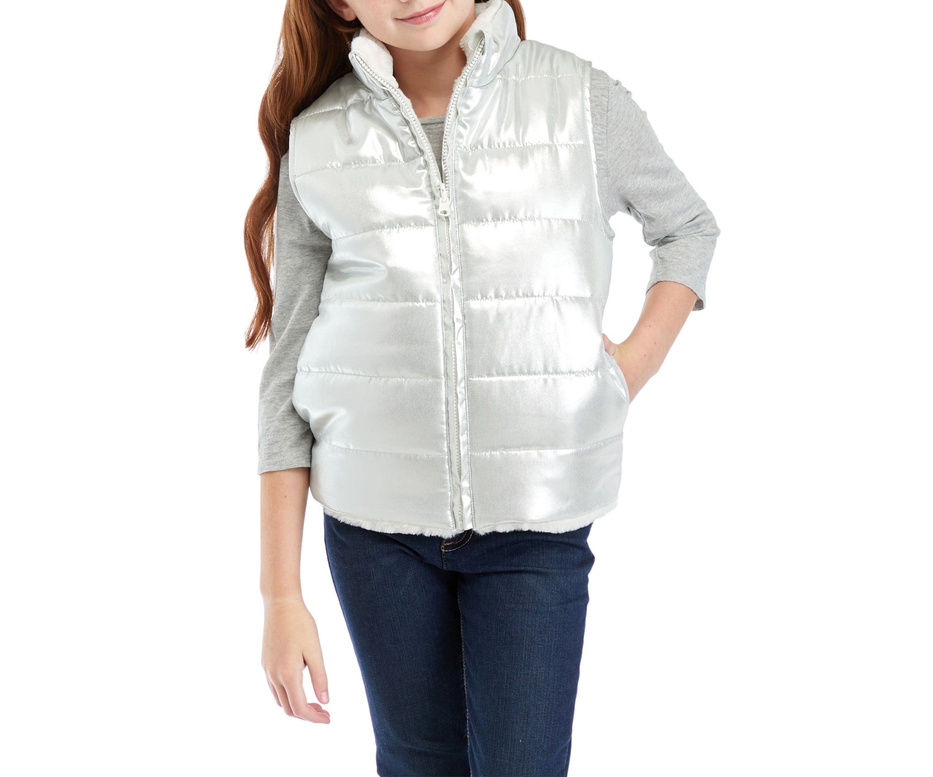 Derek Heart Girls 7-16 Reversible Vest | Belk