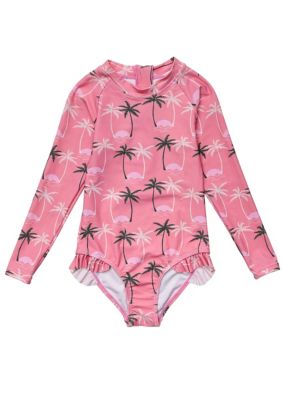 Snapper Rock Palm Paradise Sustainable LS Surf Suit | belk