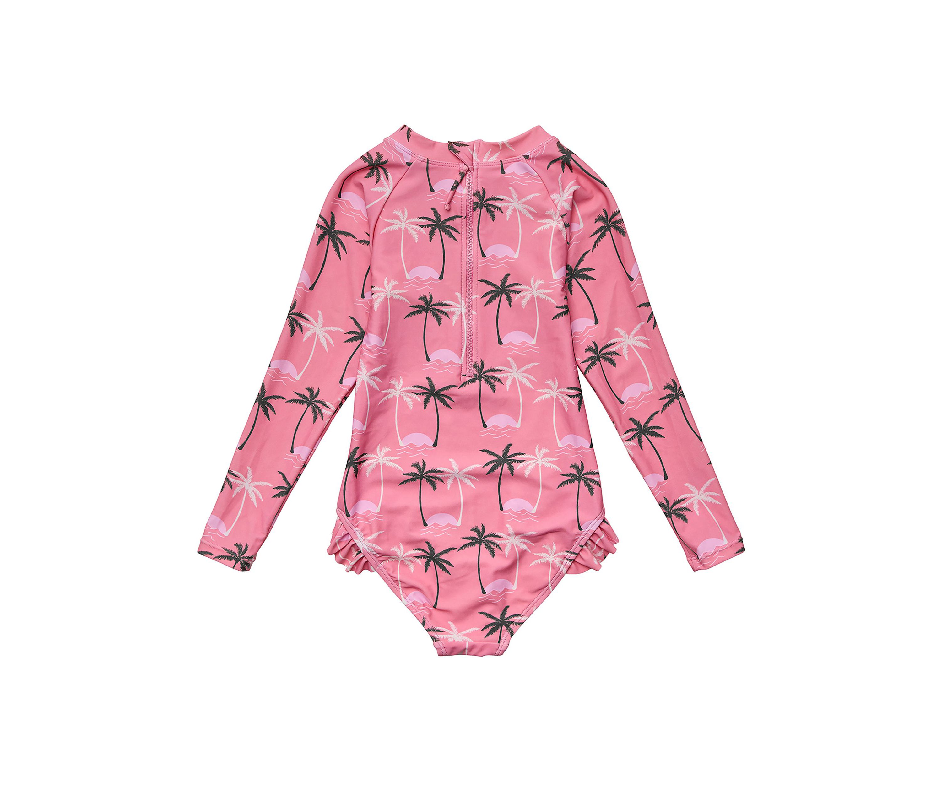 Snapper Rock Palm Paradise Sustainable LS Surf Suit | Belk