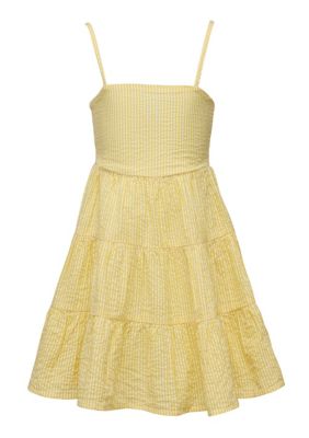 Snapper Rock Marigold Stripe Beach Dress | belk