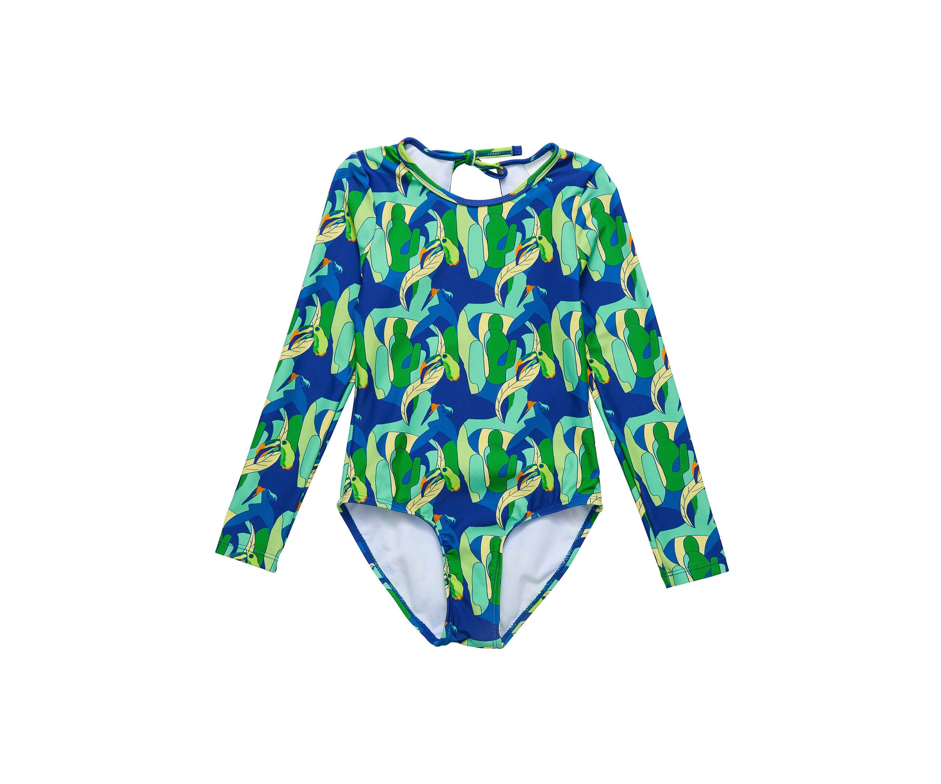Snapper Rock Toucan Jungle Sustainable Keyhole Surf Suit | Belk
