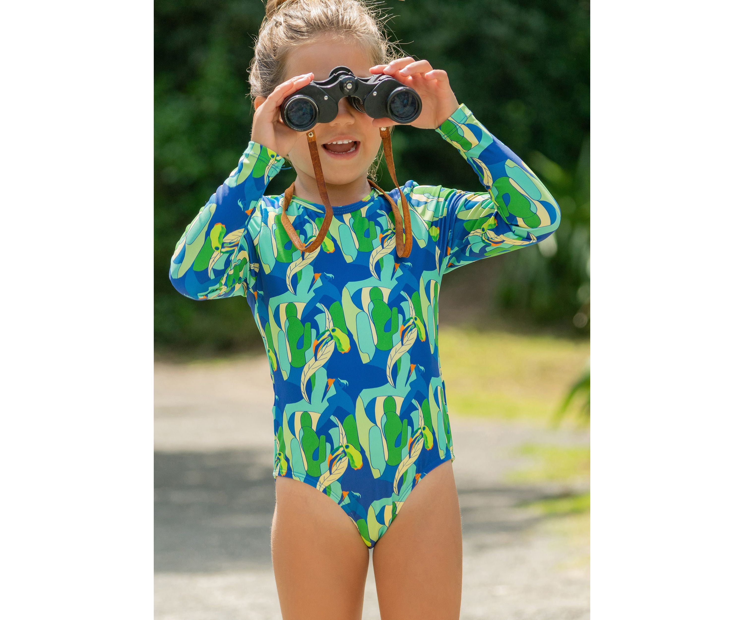 Snapper Rock Toucan Jungle Sustainable Keyhole Surf Suit | Belk