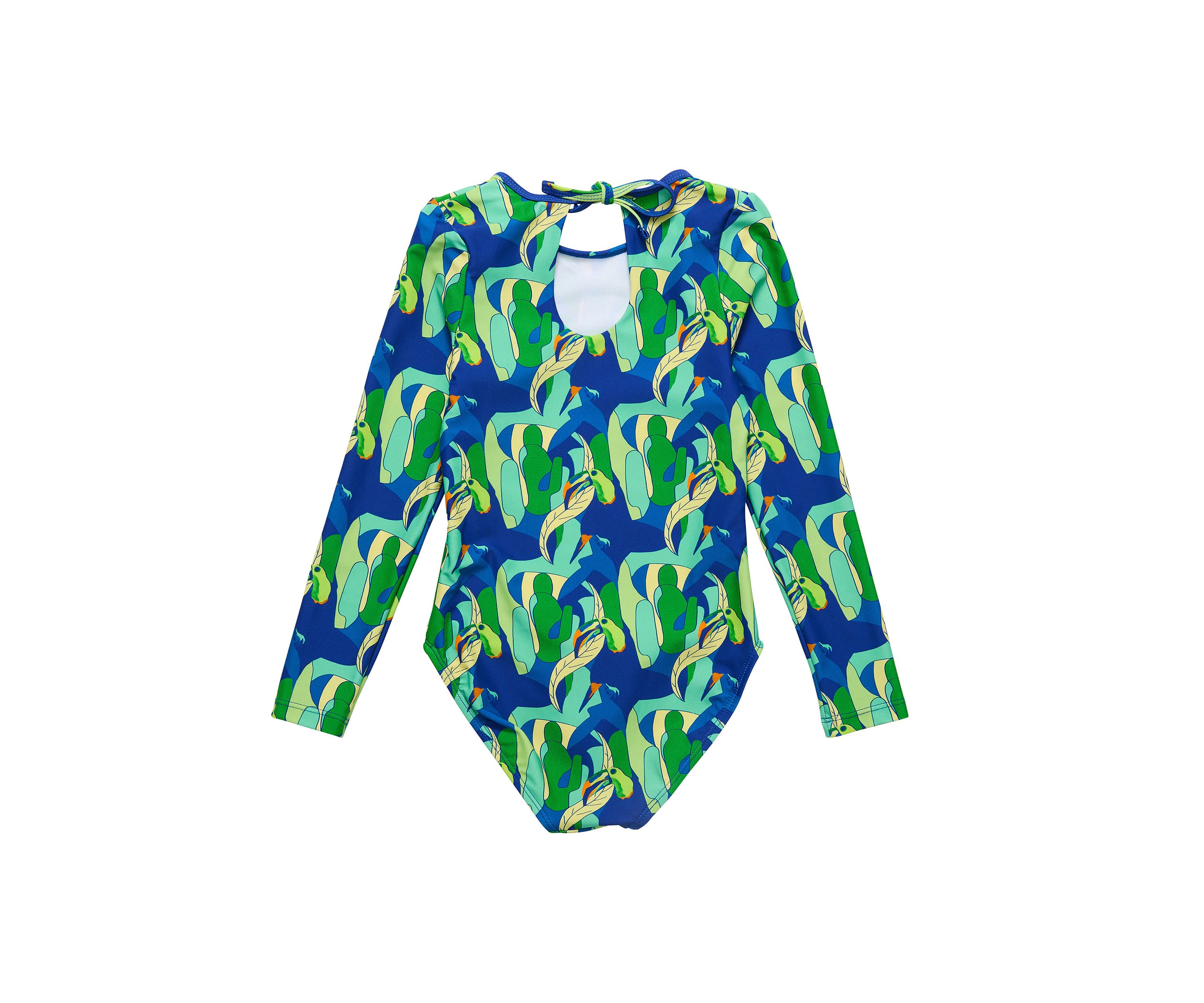 Snapper Rock Toucan Jungle Sustainable Keyhole Surf Suit | Belk