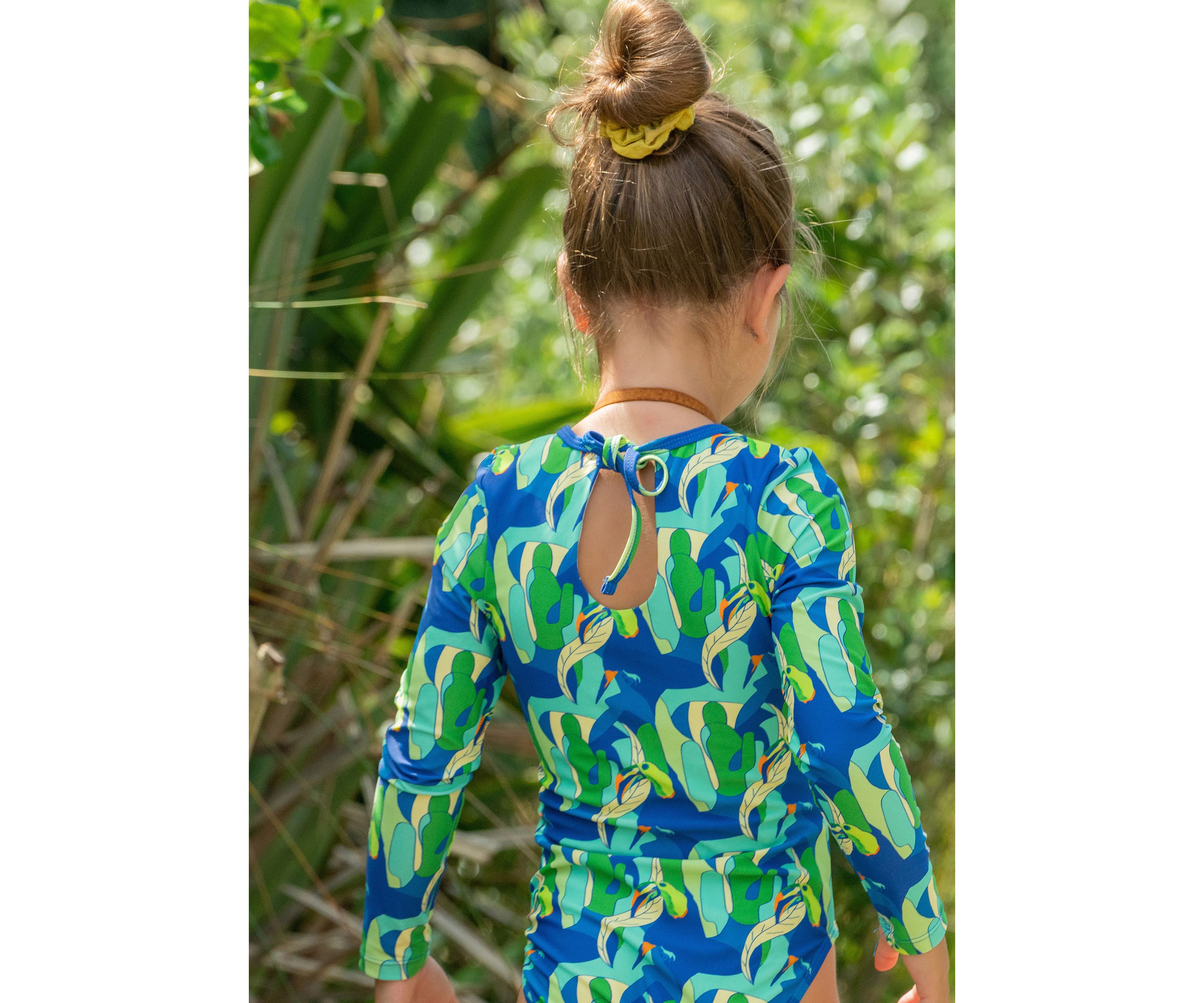 Snapper Rock Toucan Jungle Sustainable Keyhole Surf Suit | Belk