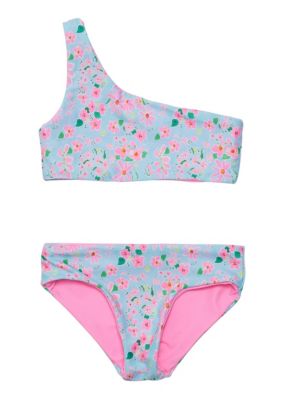Snapper Rock Daisy Chain One Shoulder Reversible Bikini Belk