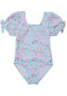 Snapper Rock Daisy Chain Puff Sleeve Surf Suit | Belk