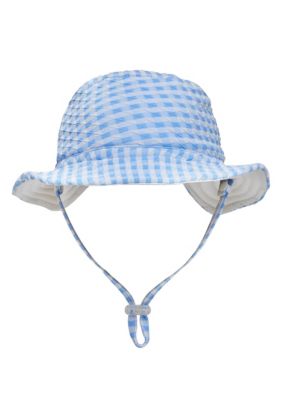 Snapper Rock Snapper Rock Seaside Gingham Reversible Bucket Hat | Belk