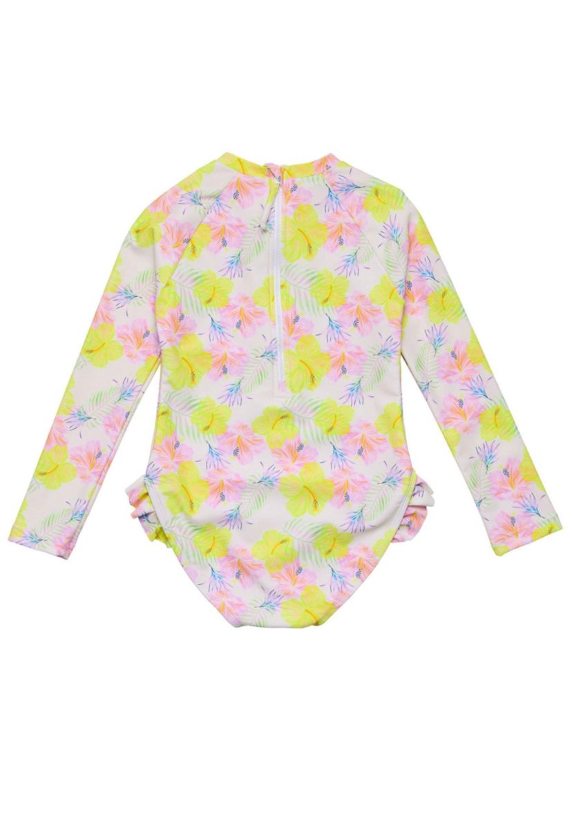 Snapper Rock Snapper Rock Aloha Vacay Recycled Leg Frill Surf Suit | Belk