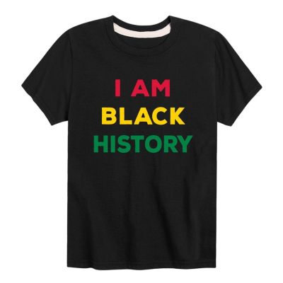Instant Message Boys 8-20I am Black History Graphic Tee | Belk