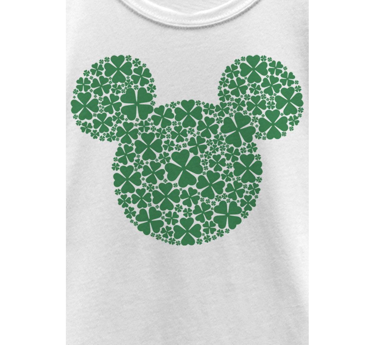 Mickey Classic Mickey Clover Fill Graphic T-Shirt | Belk