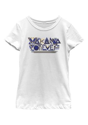 Black Panther Wakanda Forever Wakanda Forever Pattern Graphic T-Shirt ...