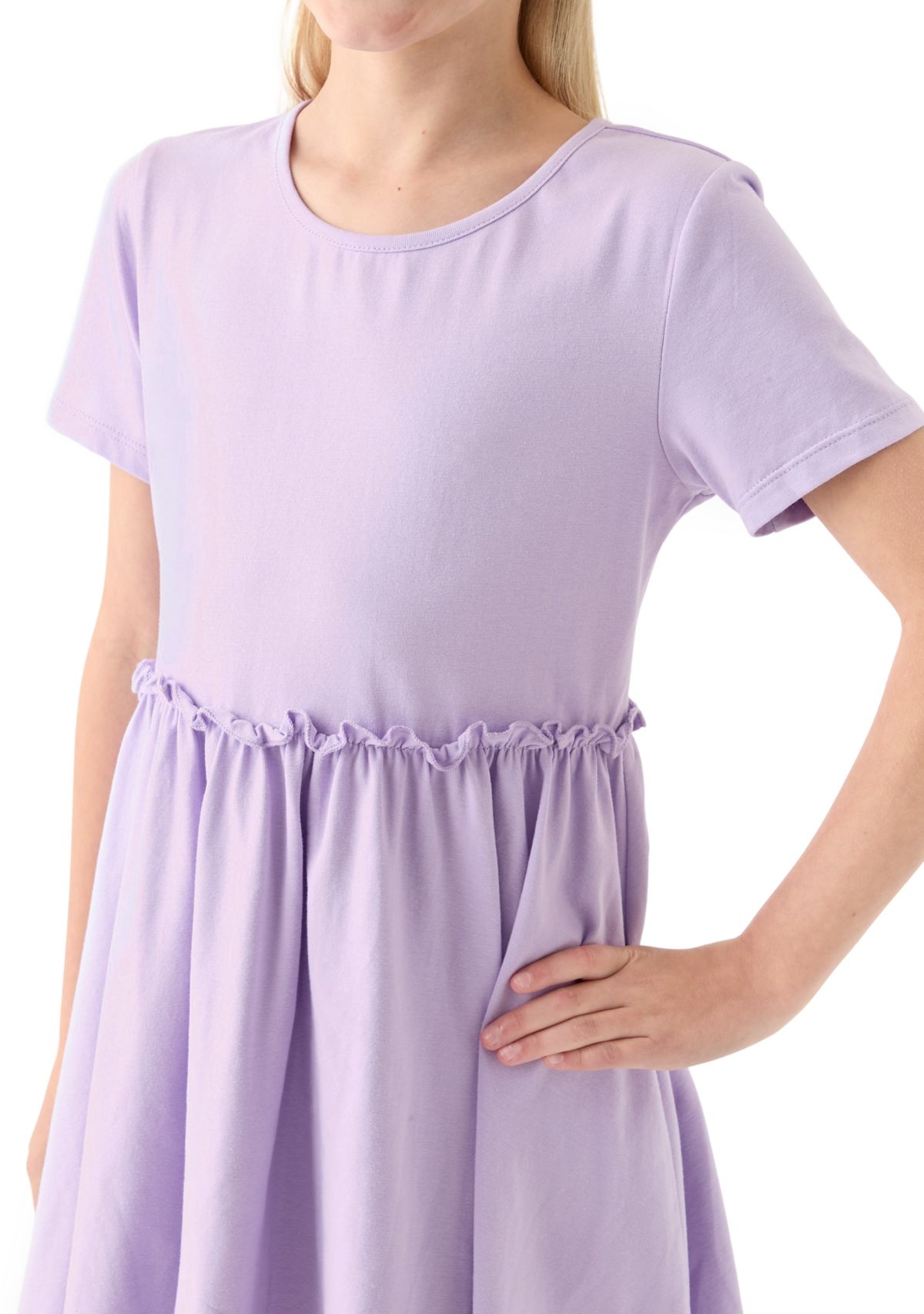 Diva Girl Girls 7-16 Solid Dress | Belk