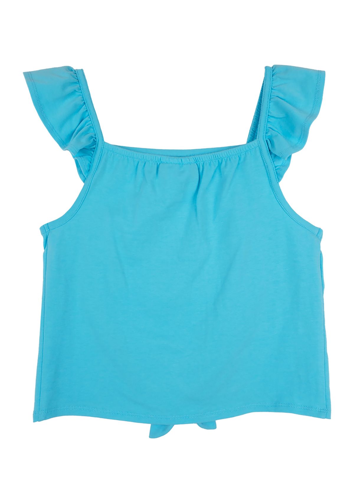 Counting Daisies Girls 7-16 Solid Knit Tie Front Top with Appliqué | Belk