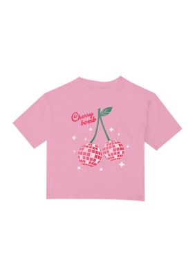 Prince Peter Girls 7-16 Cherry Bomb Disco Graphic T-Shirt | Belk