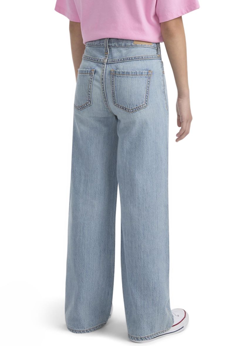 abercrombie kids high rise ultra wide leg jeans | Belk