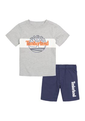 Timberland Boys 4-7 Logo French Terry Set | belk
