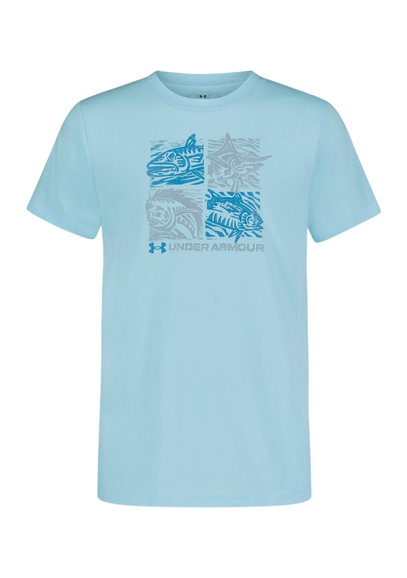 Under Armour® Boys 8-20 Quad Fish Graphic T-Shirt | Belk