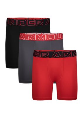 Under Armour® Boys 3-Pack of Boxer Briefs | belk