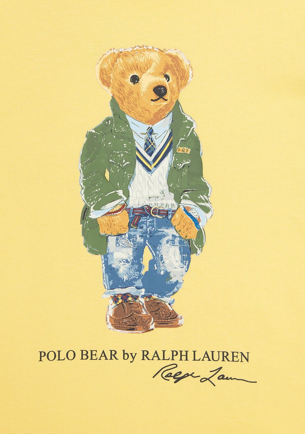 Ralph Lauren Childrenswear Boys 4-7 Polo Bear Cotton Jersey T-Shirt | Belk