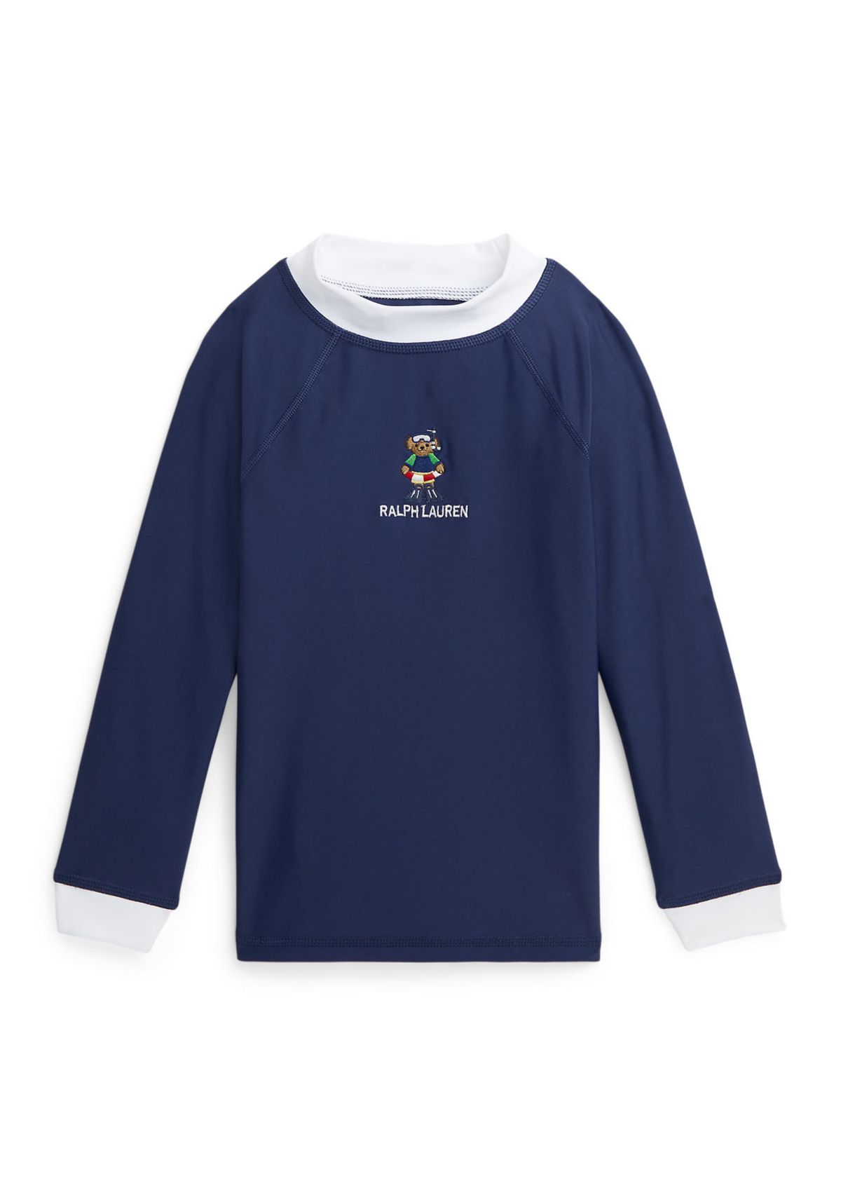 Ralph Lauren Childrenswear Boys 2-7 Polo Bear Performance Rash Guard | Belk