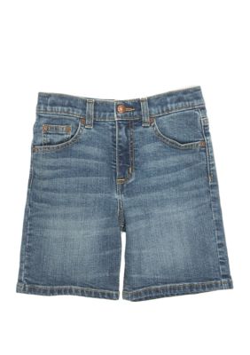 TRUE CRAFT Boys 4-8 Light Wash Denim Shorts | belk