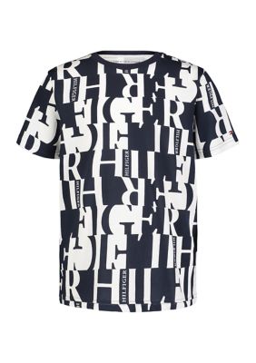 Tommy Hilfiger Boys 8-20 Short Sleeve Font Block Printed T-Shirt | belk