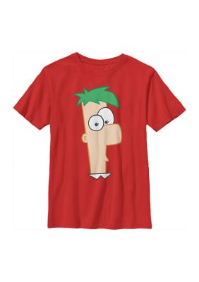 Phineas and Ferb Boys 4-7 Large Ferb Graphic T-Shirt | belk