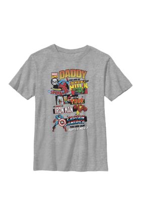 A Bugs Life Avengers Father's Day Retro Comic Crew T-Shirt | belk