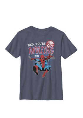 A Bugs Life Boys 8-20 Spider-Man Amazing Dad Father's Day T-Shirt | belk
