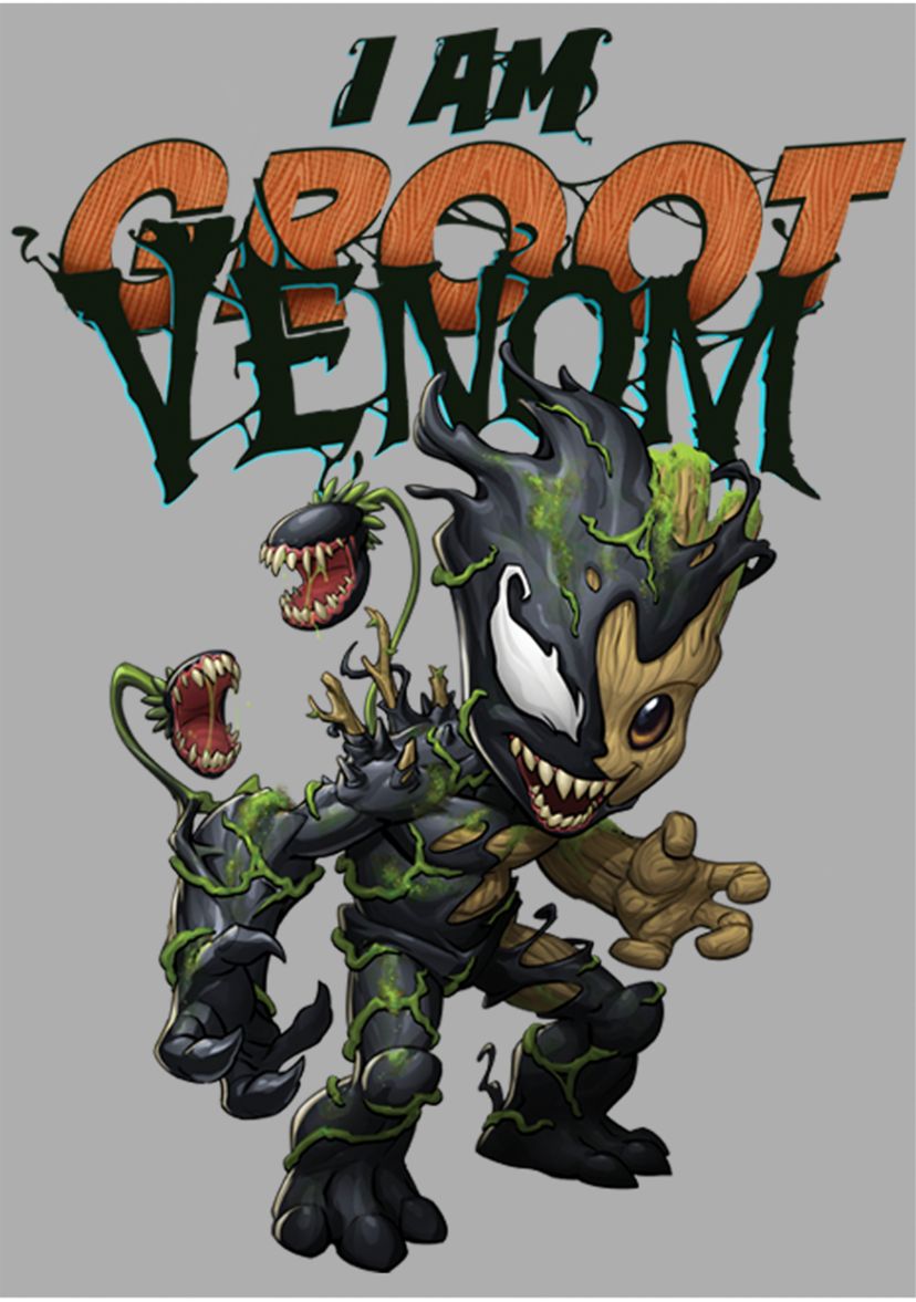 Marvel Boys 4-7 I Am Groot Venom Top | Belk