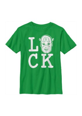Marvel Boys 4-7 Captain of Luck Graphic T-Shirt | belk