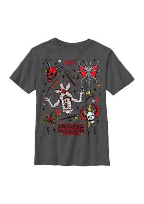 Stranger Things Stranger Flash Sheet Graphic T-Shirt | Belk