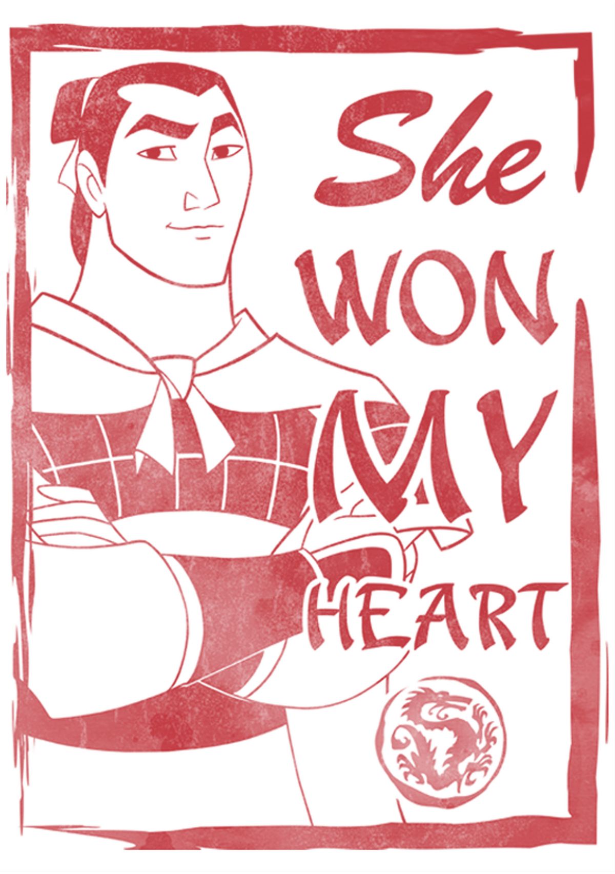 Disney® Princess Boys 4-7 Shang She Won My Heart Graphic T-Shirt | Belk