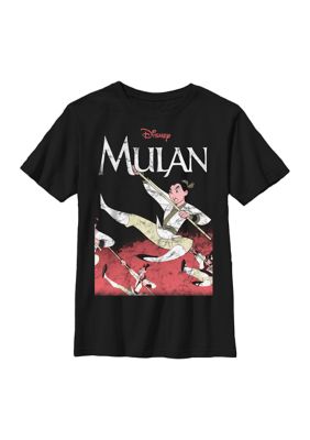 Disney® Princess Mulan Frame Graphic Top | belk